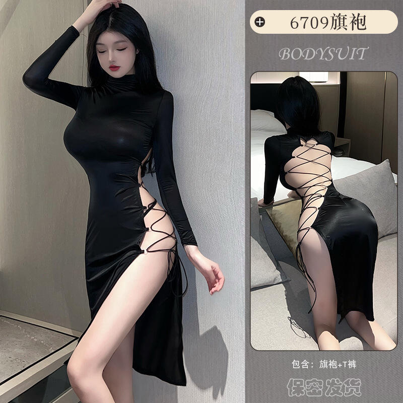 JS SD62 性感 鏤空 綁帶 制服誘惑 包臀 後媽裙 連身裙 情趣 裸背 戶外露出 KTV 夜店 秘書 激情 大冒險 | 露天市集 | 全台最大的網路購物市集