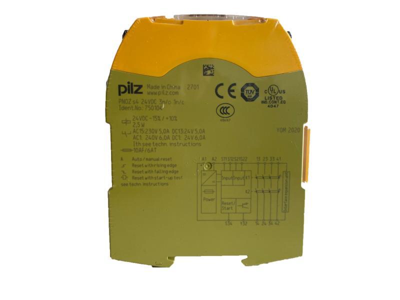 原裝皮爾茲Pilz安全繼電器PNOZ s4 訂貨號750104 751104 750134 | 露天市集 | 全台最大的網路購物市集