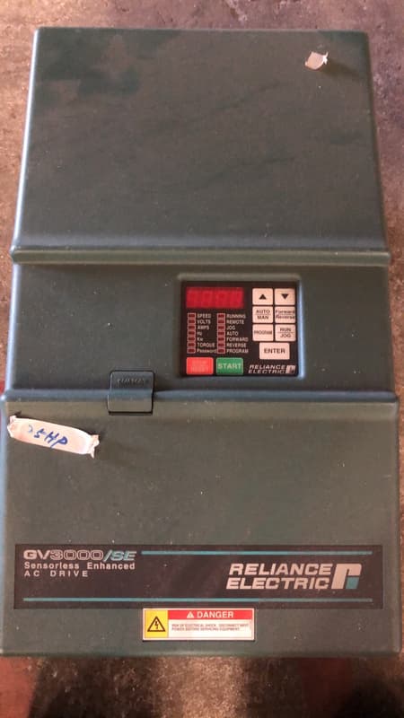 RELIANCE ELECTRIC 瑞恩變頻器 GV3000 AC DRIVE 25HP.25V4160 | 露天市集 | 全台最大的網路購物市集