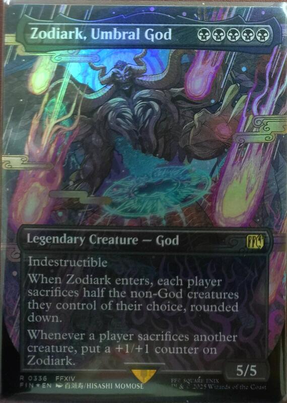 【古夫小舖】Zodiark, Umbral God 最終幻想 FIN R 336 無框牌 閃卡 英文 | 露天市集 | 全台最大的網路購物市集