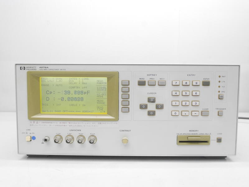 (HLFA-TMA) HP 4278A 1KHz 1MHz Capacitance Meter 電容測試儀 特價商品4 | 露天市集 | 全台 ...