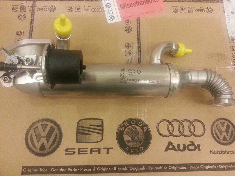 德盟 VW~AUDI零件專區 T5~PASSAT~TIGUAN~TOUAREG~A3~Q5~Q7~EGR冷卻器 | 露天市集 | 全台最大的 ...