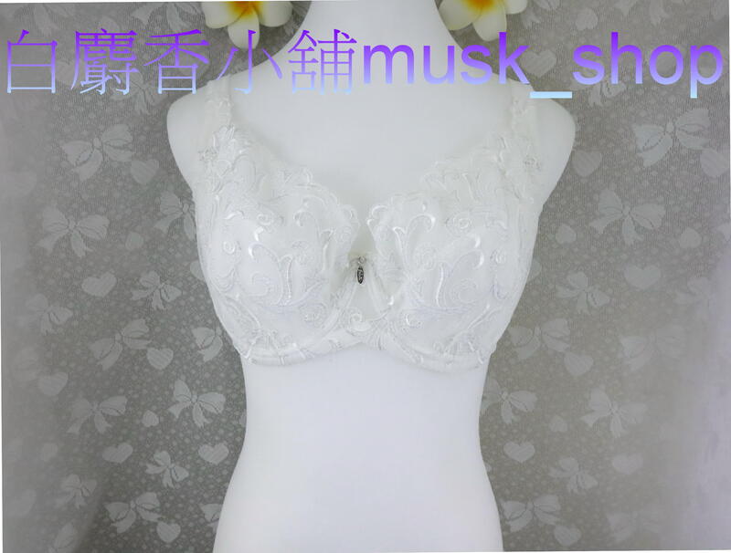 尺寸34G=75G-牙白色大美人系列緹花刺繡手捧集中薄蕾絲-SB4111＊白麝香小舖＊全新華歌爾Salute莎露內衣 | 露天市集 | 全台最 ...
