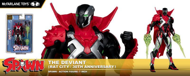 玩具研究中心 現貨 閃靈悍將 7吋THE DEVIANT SPAWN RAT CITY 麥法蘭30週年 | 露天市集 | 全台最大的網路購物市集