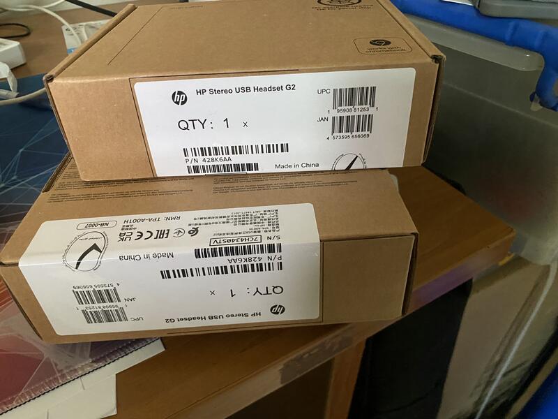 HP 立體聲 USB 耳機麥克風 G2 HP Stereo USB Headset G2【428K6AA】 | 露天市集 | 全台最大的網路購物市集