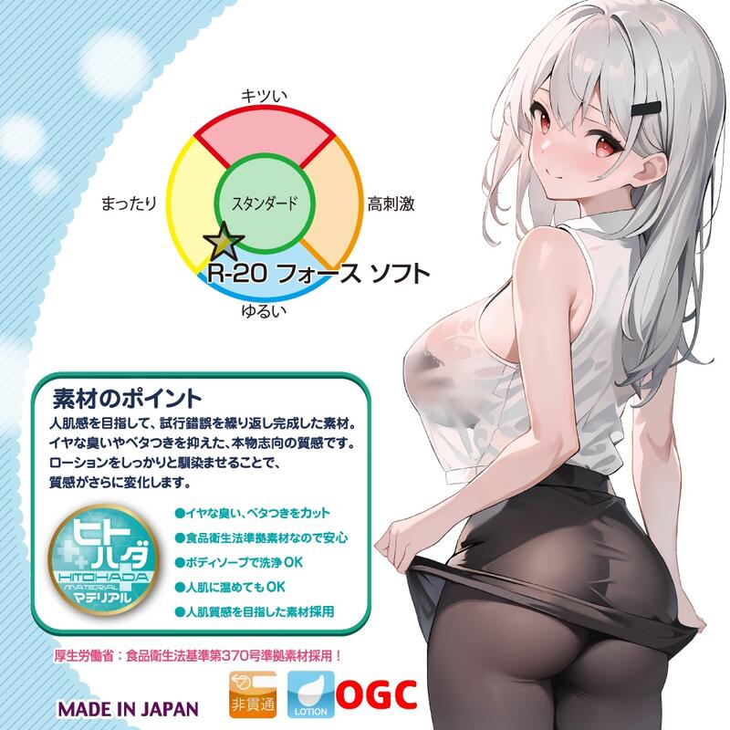 【OGC情趣用品】TH。現貨供應中 R20 四代 軟版 R20 4代 軟 飛機杯 自慰套 | 露天市集 | 全台最大的網路購物市集