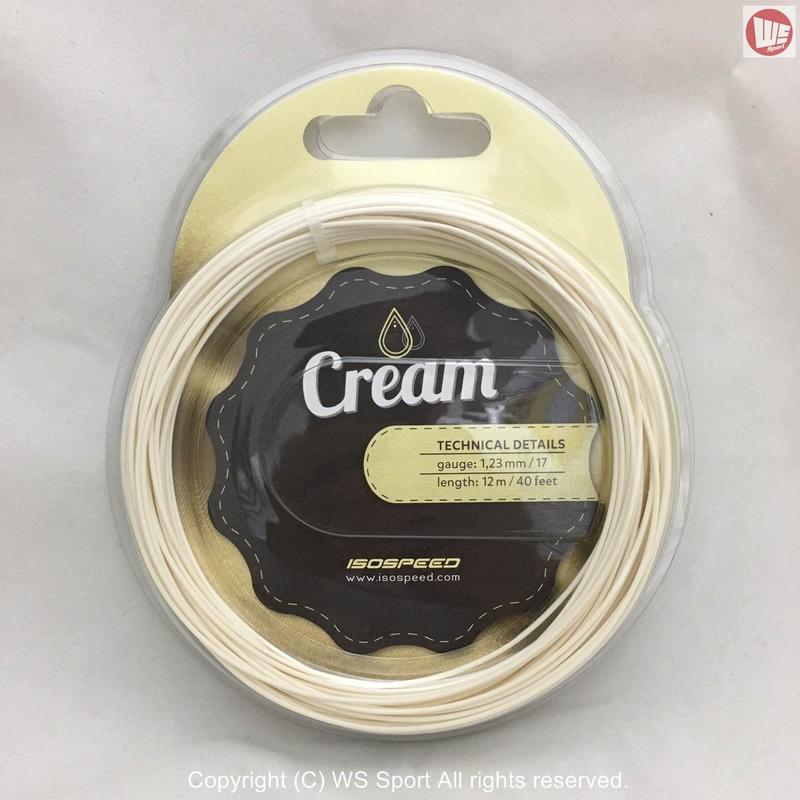 【威盛國際】 ISOSPEED 網球線 Cream 17 / 16 圓硬線 極舒適軟硬線 奧地利製 | 露天市集 | 全台最大的網路購物市集