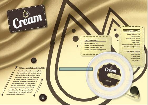 【威盛國際】 ISOSPEED 網球線 Cream 17 / 16 圓硬線 極舒適軟硬線 奧地利製 | 露天市集 | 全台最大的網路購物市集