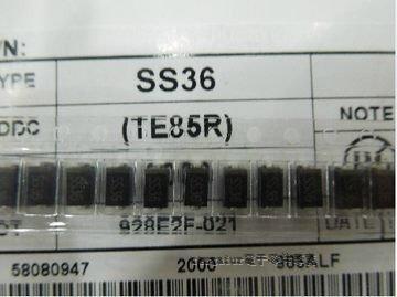 [已含稅] 85元K好品質 SS36 正品全新 貼片SB360 肖特基二極管 SMA (60個一拍) | 露天市集 | 全台最大的網路購物市集