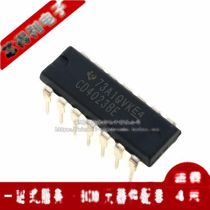 CD4023BE DIP-14 CD4023 全新TI 原裝德洲 3輸入反及閘 179-01111 | 露天市集 | 全台最大的網路購物市集