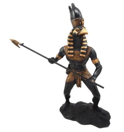 7762c 歐洲進口 限量品 古埃及法老王神話天空之神荷魯斯隼頭人身鎮宅守護神裝飾品擺件送禮禮品 | 露天市集 | 全台最大的網路購物市集