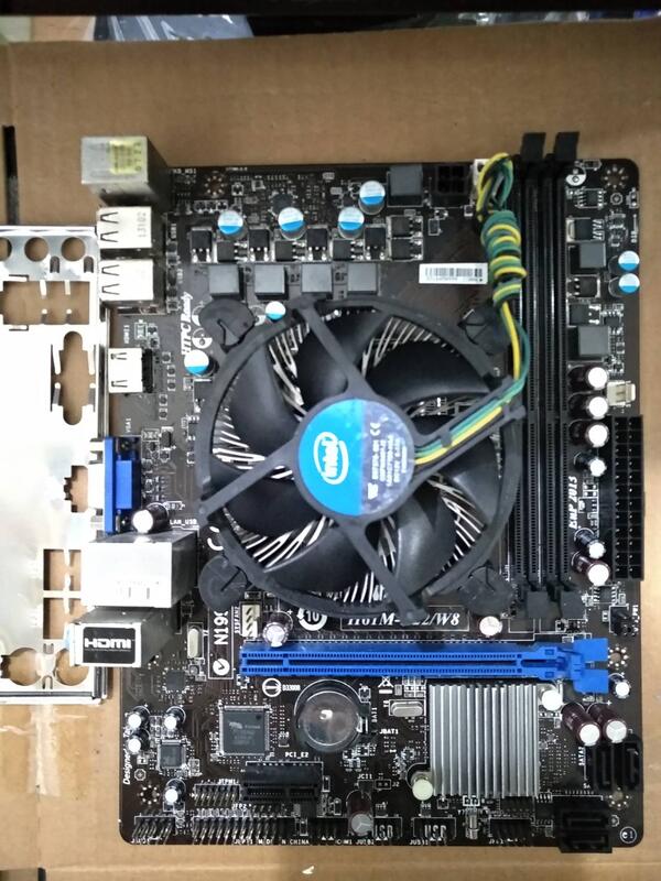 二手微星H61M-E22/W8 +i5-2400 高檔整組含風扇不含記憶體附擋板 內容詳看 | 露天市集 | 全台最大的網路購物市集