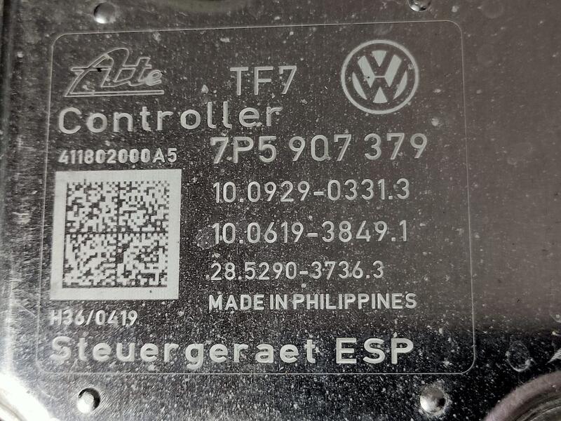 4.4萬km '12 保時捷PORSCHE CAYENNE 958 3.0h TDI ABS幫浦電腦 7P5907379 | 露天市集 | 全 ...