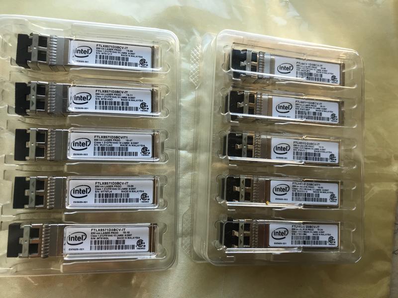 Intel E10GSFPSR 10GbE 10Gbs GBIC SR 多模光纖模組FTLX8571D3BCV-IT | 露天市集 | 全台最 ...