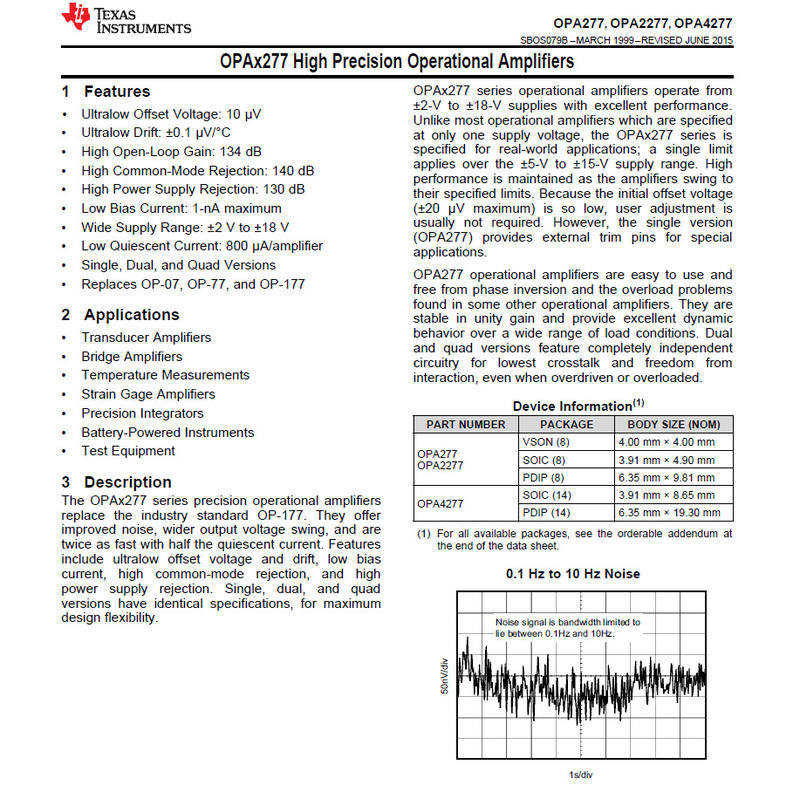 【DIY_LAB 2036】OPA2277PA OPA2277P OPA2277（DIP-8）高精密線性儀表放大器(現貨 | 露天市集 | 全台最大的網路購物市集