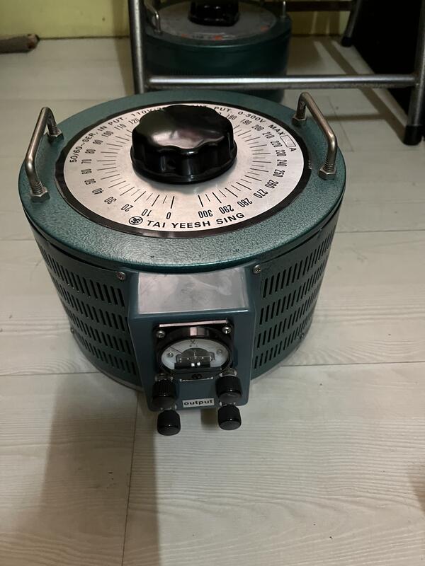 【全冠】TAI YEE SHING 可變式自耦變壓器 自藕變壓器 電源供應器 OUTPUT 30A 0-300V | 露天市集 | 全台最大的 ...