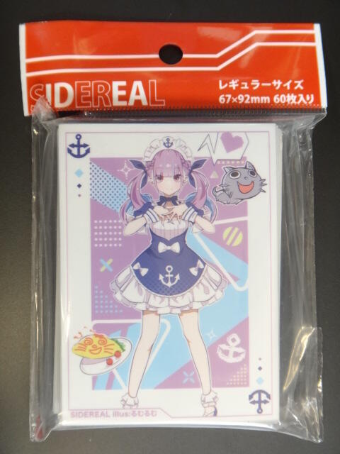 【瑪比卡鋪】現貨 C100 SIDEREAL 卡套 湊阿庫婭 hololive 一包60張 | 露天市集 | 全台最大的網路購物市集