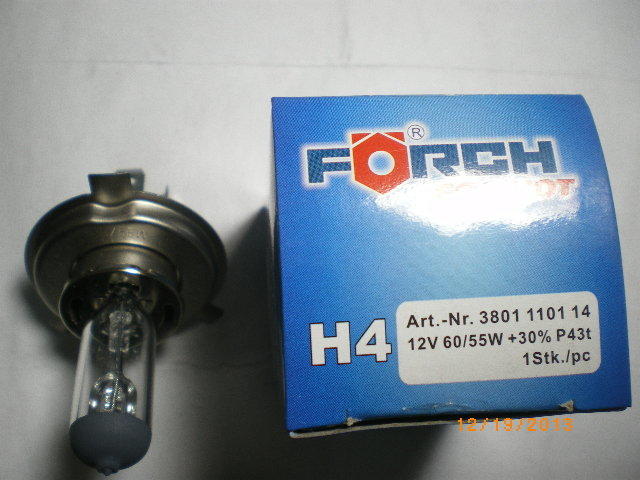 #臟寶鋪# 全新FORCH 原裝進口 H4 大燈泡 60/55W 特價優惠 | 露天市集 | 全台最大的網路購物市集
