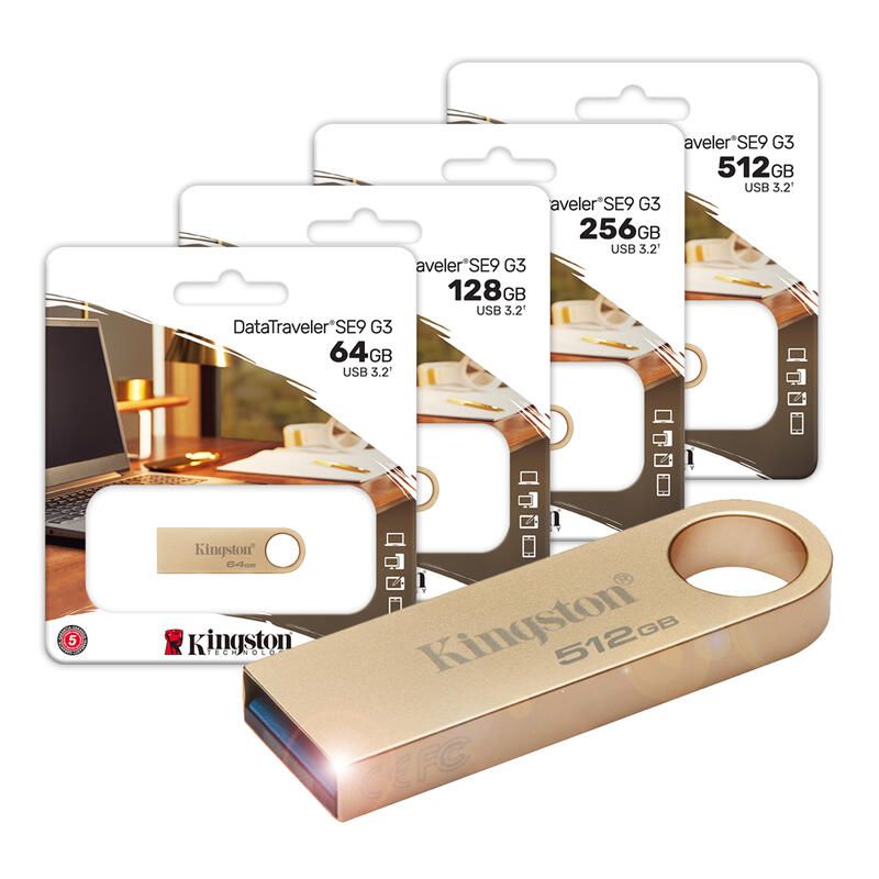 金士頓 DataTraveler SE9 G3 64G 128G 256G 512G USB3.2 金屬 隨身碟 | 露天市集 | 全台最大的網路購物市集