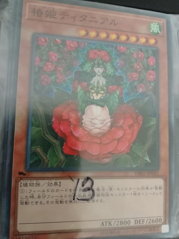 遊戲王 DBSS-JP041 椿姫提泰妮雅 普卡 瘋13 | 露天市集 | 全台最大的網路購物市集