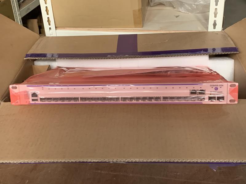 全新 開箱 Alcatel-Lucent OS6450-U24 Gigabit Ethernet | 露天市集 | 全台最大的網路購物市集