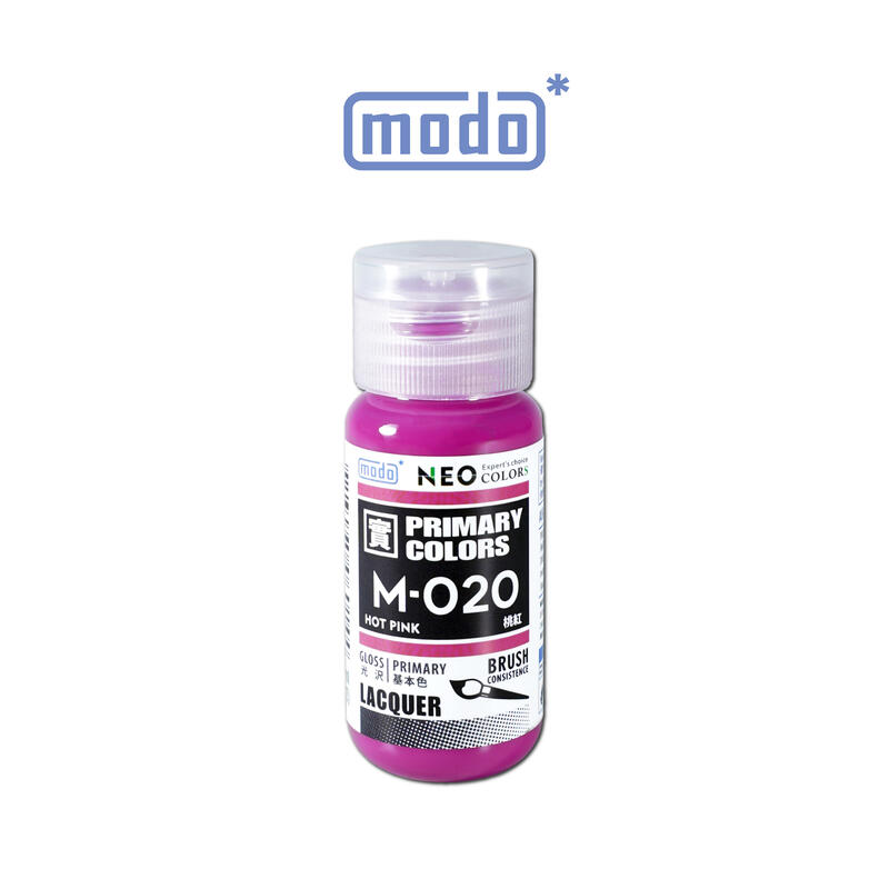 【modo摩多製造所】NEO M-020 M020 桃紅/色相環/30ML/模型漆｜官方賣場 | 露天市集 | 全台最大的網路購物市集