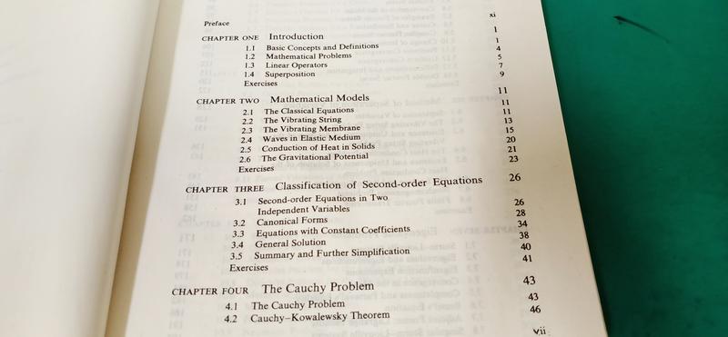 Tyn Myint-U 偏微分方程式及應用 Partial differential equations 無劃記 C55 | 露天市集 | 全 ...