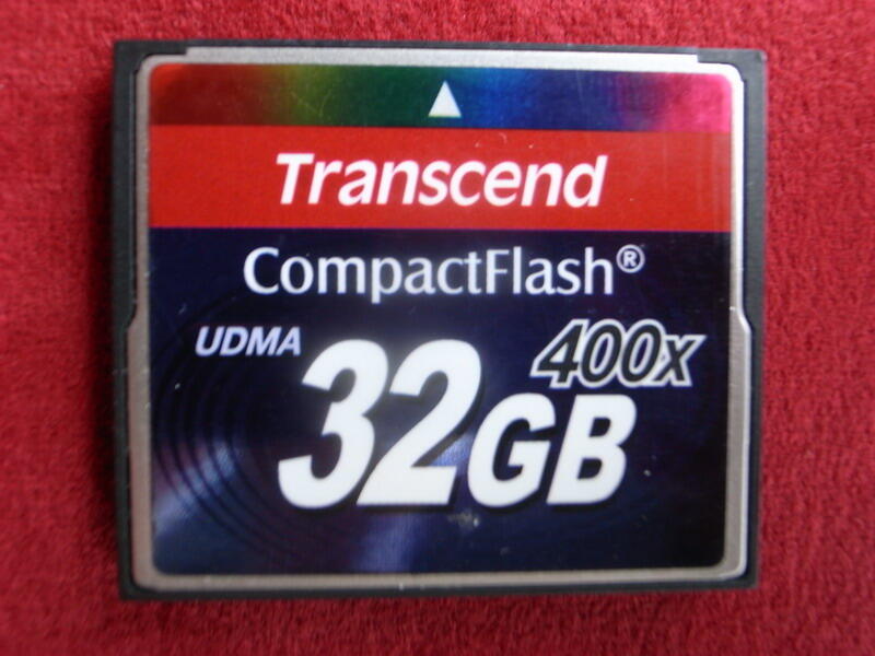 【台南】Transcend 32GB 400X CF Card/Compact Flash Card | 露天市集 | 全台最大的網路購物市集