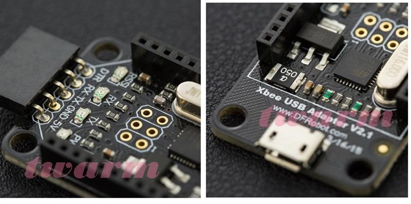 《德源科技》(含稅)DFROBOT原廠 XBee USB 適配器 V2.1 不帶micro USB線 (DFR174) | 露天市集 | 全台 ...