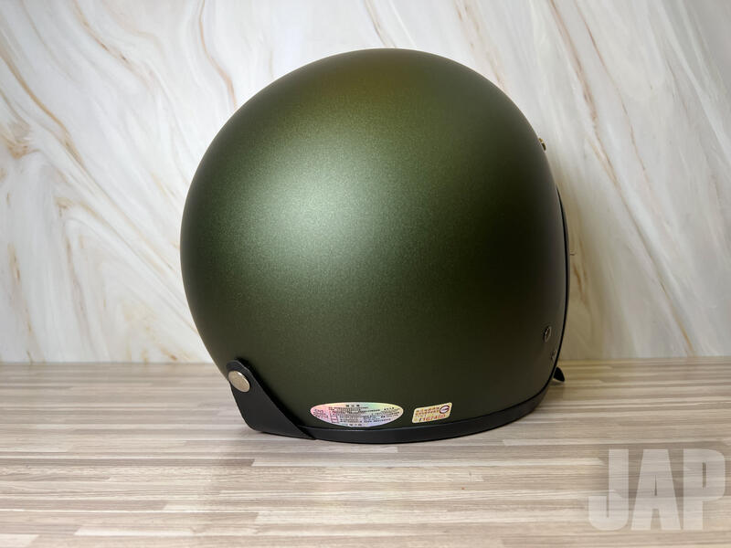 《JAP》GRS 305 消光軍綠 半罩 加大復古騎士 安全帽 輕量 🌟送外鏡片🌟 | 露天市集 | 全台最大的網路購物市集