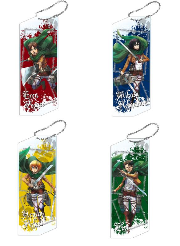 【艾露 代購】預購5月 進擊的巨人 be determined BIG壓克力吊飾 鑰匙圈 艾連 米卡莎 阿爾敏 里維 | 露天市集 | 全台最大的網路購物市集