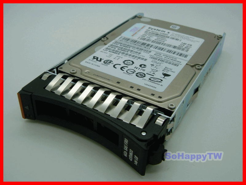 【SoHappyTW賣場】IBM 146GB 10K 2.5" 6Gb SAS HDD 42D0633 42D0636 42D0632 SFF ...