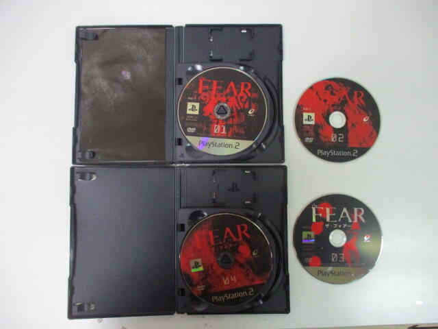 PS2 日版 GAME The Fear(全4枚光碟組)(43519590) | 露天市集 | 全台最大的網路購物市集