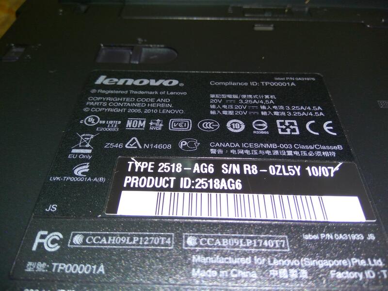 [全景3C]聯想 ThinkPad T410i 14.1吋i3獨顯筆電 4G/320G 附電池 優美系統穩 二手 | 露天市集 | 全台最大的 ...