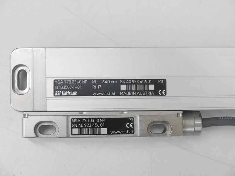 (HLFA-TLA) RSF MSA 770.03-0 NP ML 640mm 弦波 電壓輸出 1Vpp 光學尺 3um | 露天市集 | 全 ...