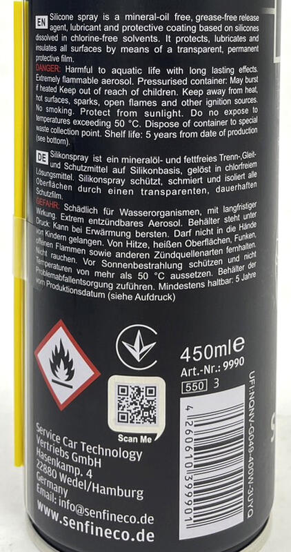 『油夠便宜』德國Senfineco 9990橡塑膠噴霧劑(汽車塑料還原劑) 450ml #9901 | 露天市集 | 全台最大的網路購物市集