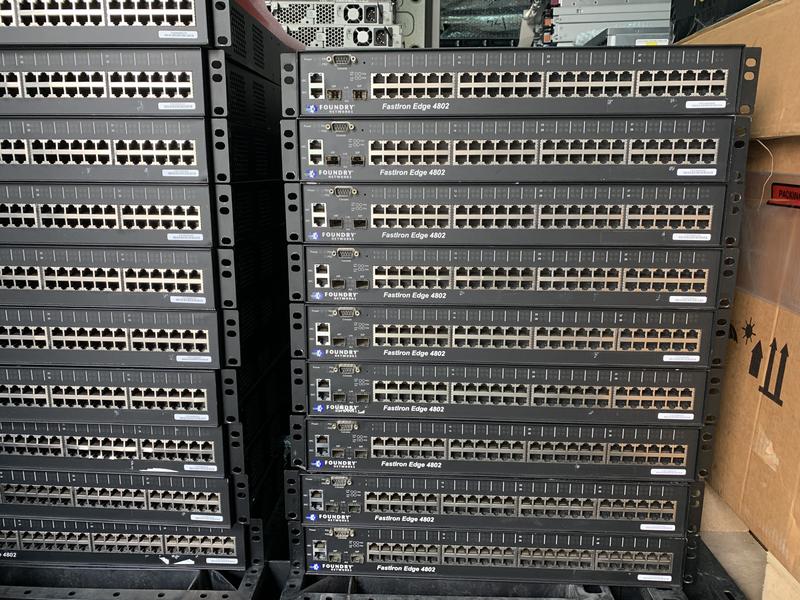 Foundry Networks FES4802 FastIron Edge 4802 48 Port Managed | 露天市集 | 全台 ...