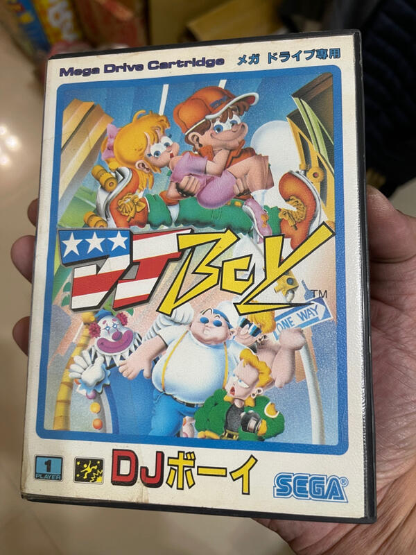 SEGA MD DJ男孩 DJ BOY 日版 | 露天市集 | 全台最大的網路購物市集