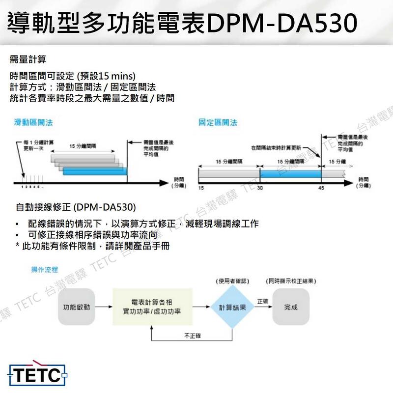 DELTA台達 導軌型 多功能 電表 DPM-DA530 #電控小玩咖 | 露天市集 | 全台最大的網路購物市集