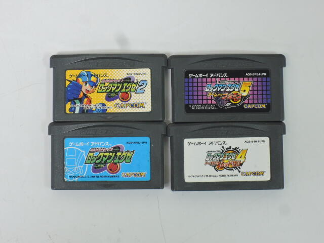 GBA 日版 GAME 4品套組 洛克人EXE 1 / 2 /4 錦標賽紅月/5 布魯斯小隊(43266531) | 露天市集 | 全台最大的網路購物市集