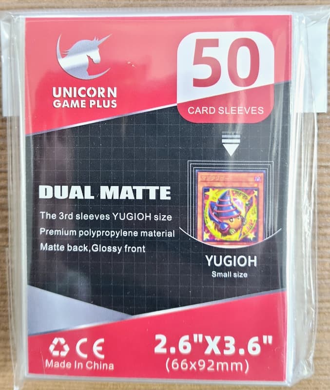 萬隆達*遊戲王 獨角獸牌 第三層 防滑磨砂卡套 全透明 50入 (66mm*92mm) 搜:SD48-JP031 | 露天市集 | 全台最大的網路購物市集