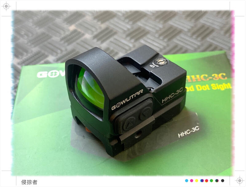 【侵掠者】GOWUTAR HHC-3C Shake Awake Micro Reflex 開關式內紅點-RMR孔位 | 露天市集 | 全台最大 ...