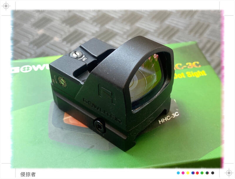 【侵掠者】GOWUTAR HHC-3C Shake Awake Micro Reflex 開關式內紅點-RMR孔位 | 露天市集 | 全台最大 ...