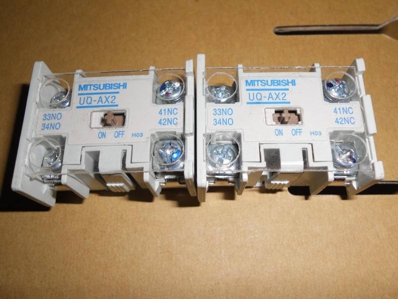 日本三菱 SD-Q11 DC24V 電磁接觸器 UQ-AX2 補助接點 1NO 1NC | 露天市集 | 全台最大的網路購物市集