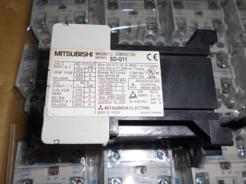 日本三菱 SD-Q11 DC24V 電磁接觸器 UQ-AX2 補助接點 1NO 1NC | 露天市集 | 全台最大的網路購物市集