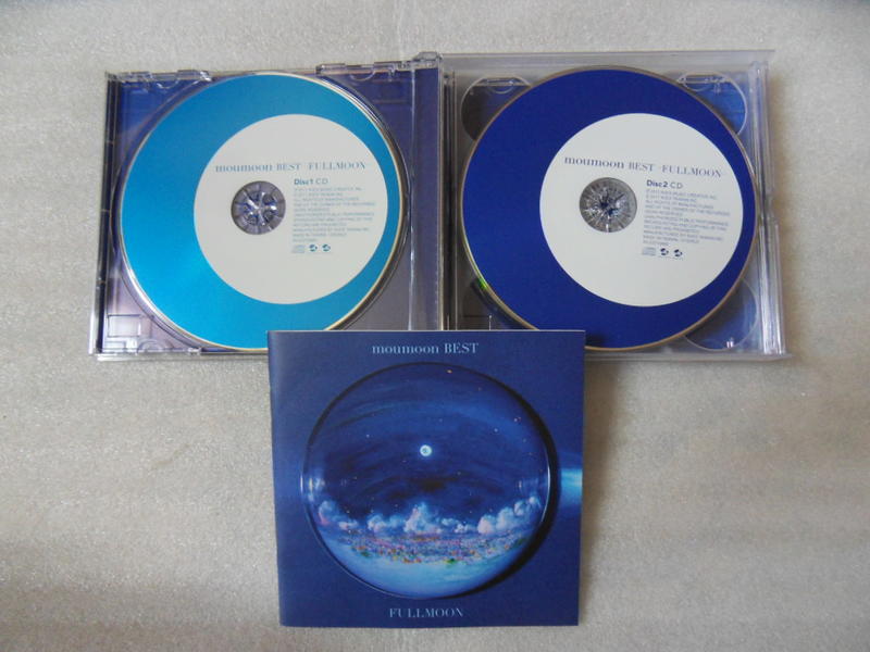 沐月 moumoon - moumoon BEST -FULLMOON- 2CD+2DVD附側標保存良好 | 露天市集 | 全台最大的網路購物市集