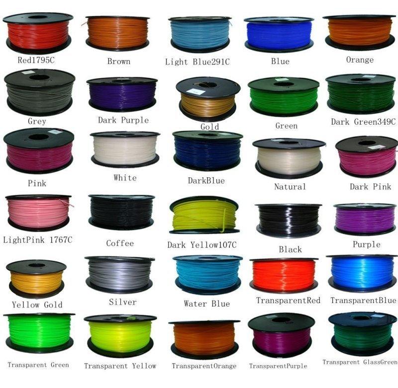 [GND3dp] 3D列印機耗材 3D列印線材 【PLA / ABS】有43色可選 3D印表機耗材 買2捲免運 | 露天市集 | 全台最大的 ...