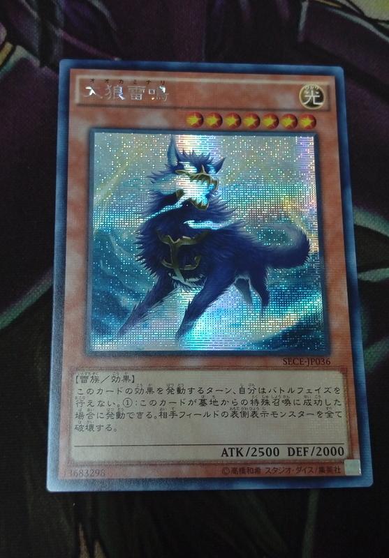 {DARK拍賣}遊戲王-半鑽 韓紙 SECE-JP036 大狼雷鳴 | 露天市集 | 全台最大的網路購物市集