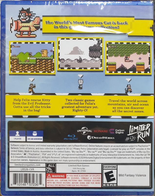 【全新現貨】PS4遊戲 Felix the Cat 菲力貓 英文版 全球限量發行 | 露天市集 | 全台最大的網路購物市集