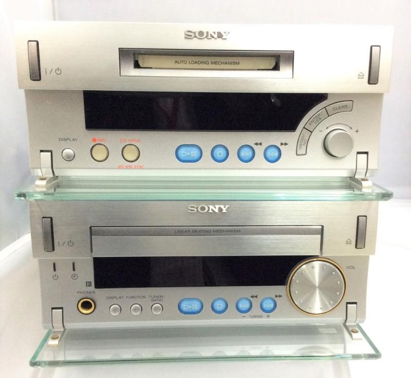 SONY HCD-SD1+MDS-SD1(CD收音擴大機+MD錄放音卡座) | 露天市集 | 全台最大的網路購物市集